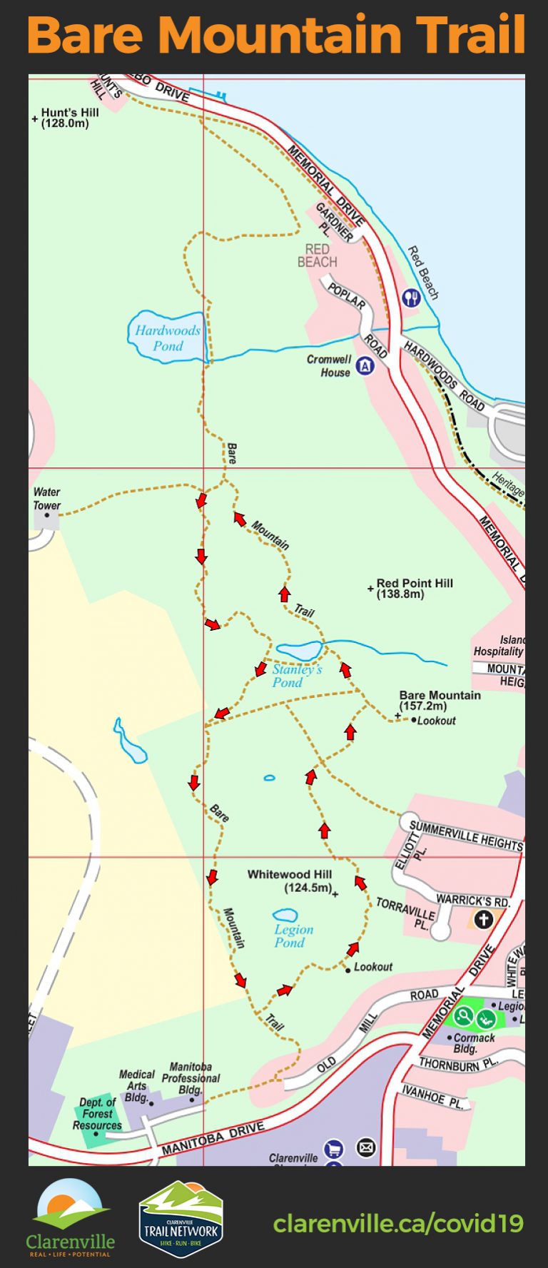 Covid-19 Trail Maps.cdr – The Town of Clarenville | Real Life Potential